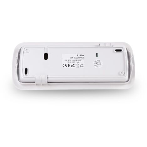 Set EMERGENCY EXIT Schild + Notleuchte 3W