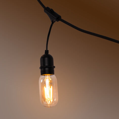 LED-Lampe E27 T45 - 4W - Vintage - 2200K