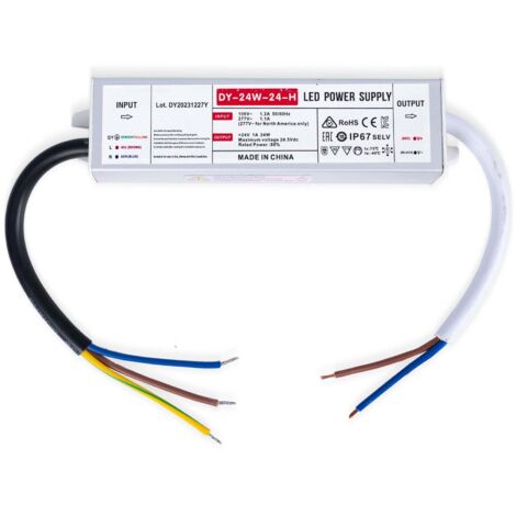 Netzteil 24W 24V 1.0A IP67 wasserdicht