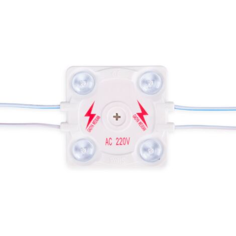 Quadratisches LED-Modul für Beschilderung - 3,6W - 220V AC