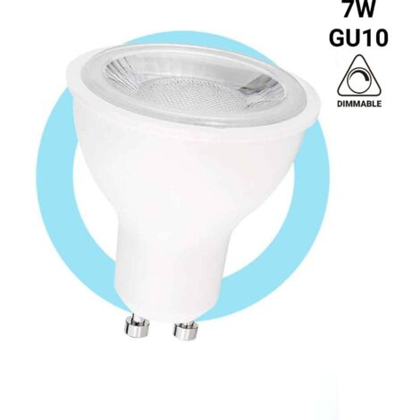 LED-Lampe GU10 - 7W - Dimmbar - Ø50mm - Optik 45º