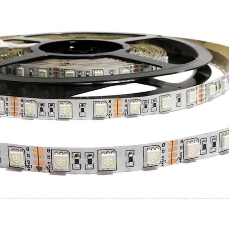 LED-Streifen 12V-DC 72W 10mm mehrfarbig RGB IP20 (SMD505050
