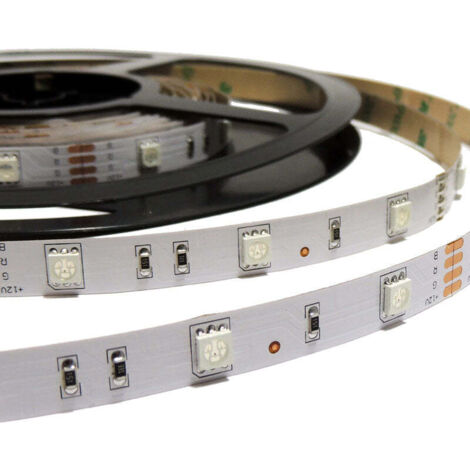 LED-Streifen 12V-DC 36W 10mm mehrfarbig RGB IP20 (SMD505050