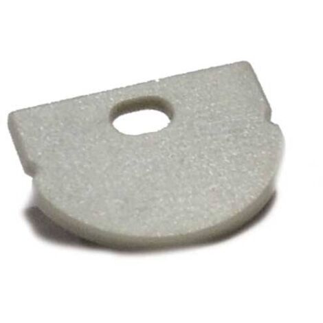 Abdeckung für Oberflächenprofil 17x8mm mit optischem Diffusor