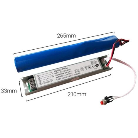 Emergency light conversion kit for LED luminaires - Max. 40W