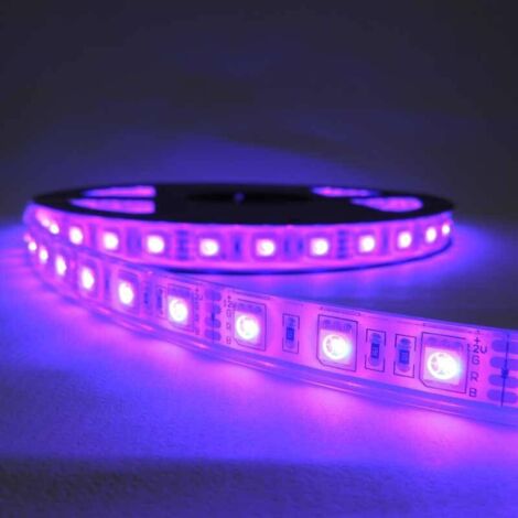 LED-Streifen 12V-DC 72W 10mm mehrfarbig RGB IP67 (SMD505050
