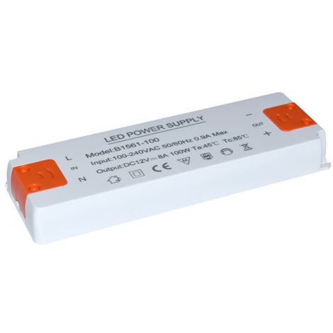 Netzteil 12V - 100 W - IP20 - ultraflach