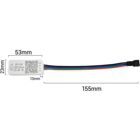 LED IC Controller pixel Bluetooth RGB/RGBW - 5-24V DC - 1024