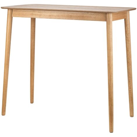 Nordlys – Table de bar scandinave en pin laqué 120x60x106 cm – Pour 4 ...