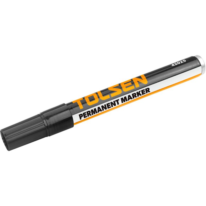 Pennarello Indelebile Nero Tolsen