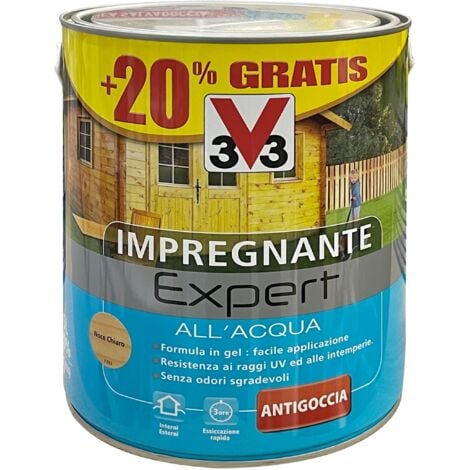 Impregnante all'acqua V33 3L Noce medio