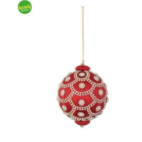 Sfera Crystal Bizzotto Rosso Ø 100mm