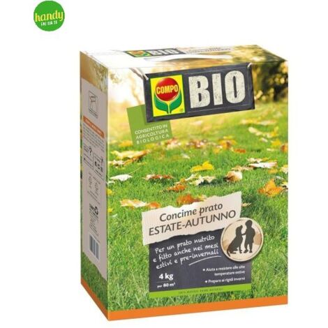 Concime per prato Compo estate-autunno 4 kg