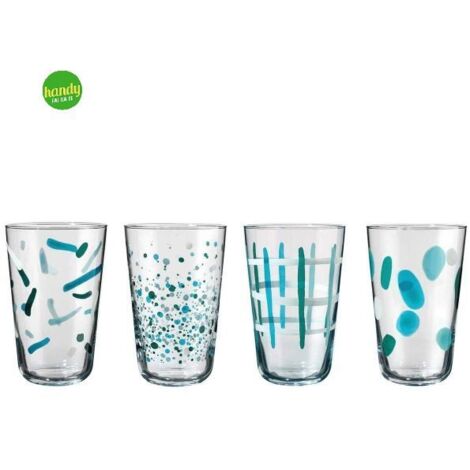 Set 4 bicchieri bibita Cerve Mood aura 400cc