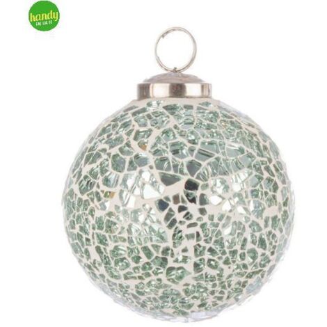 Sfera in vetro Filipa Bizzotto verde Ø10 cm
