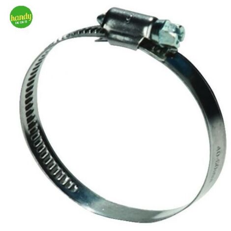 Fascetta stringitubo inox Ambra Ø 25 / 40 mm 2 pz