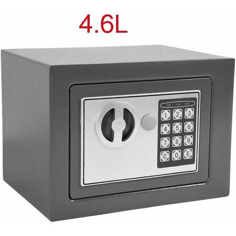 Tresor Möbeltresor Doppelbartschloss Eisenstahl Safe mit elektronischem ...
