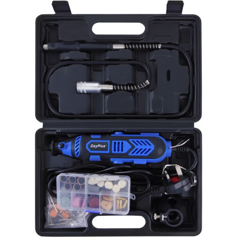 Mini-Schleifer Schleifmaschine 80 teilig inklusive Koffer Handschleifer ...