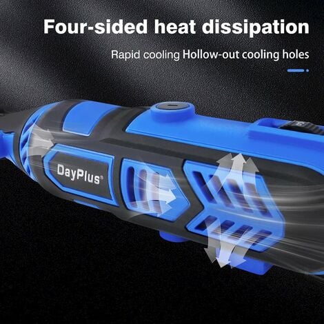 DayPlus Mini Schleifer Multifunktionswerkzeug 135W Drehwerkzeug mit 80 ...