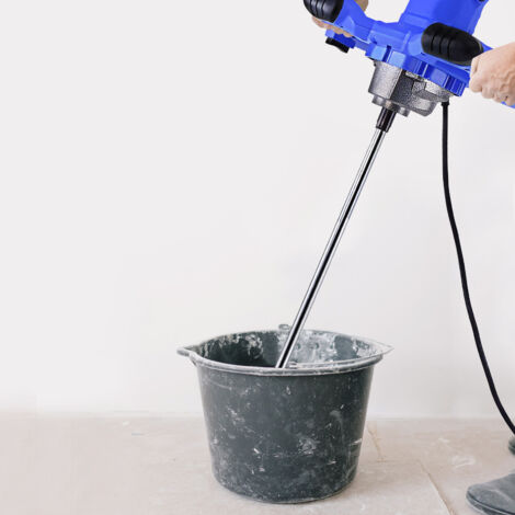 Rührwerke 2600W Leistungsstarker Mörtelrührer 6-Gang für Beton, Zement ...