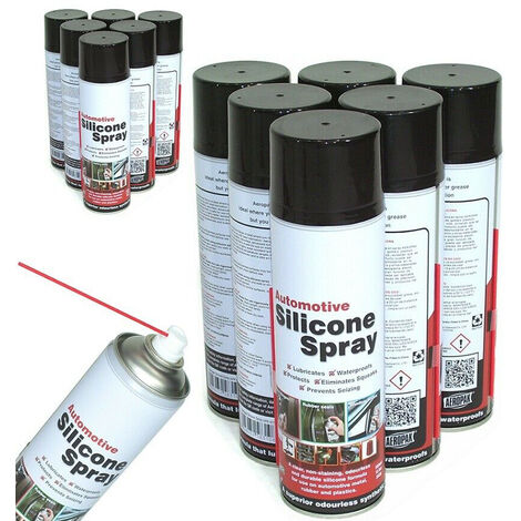 12 x 500ml Silikonspray Siliconspray Silikon Spray Trennmittel 12798 ...