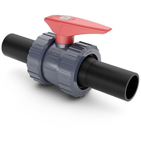 VAL. PVC BOLA S/TERMOFUSION 75 A/PTFE