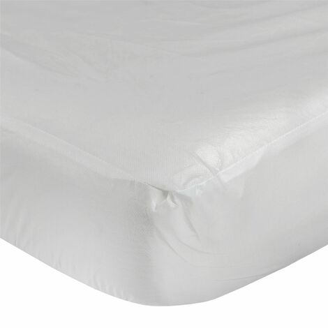 HOMESCAPES Polypropylene Waterproof Single Mattress Protector