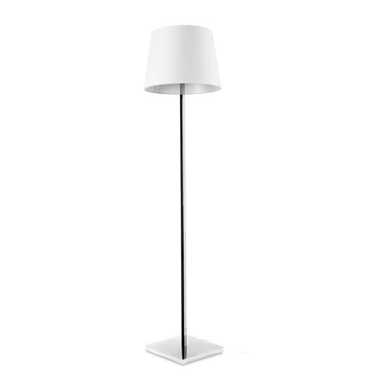 Leds-C4 - Lampadaire 1 Lumière Chrome, E27