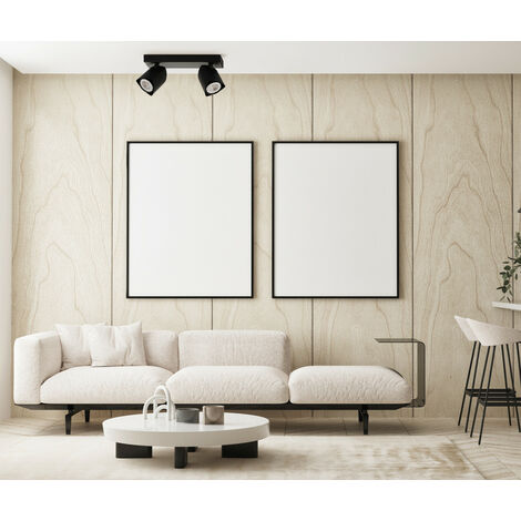 Italux Merusa Plafonnier double moderne, GU10