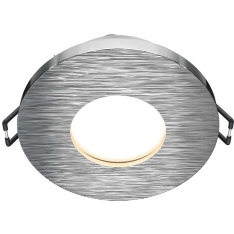 Maytoni Stark Downlight Encastré Rond Argent GU10 IP65