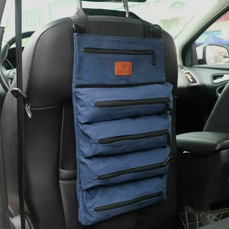 Sac à outils Roll Up Wrench - Toile - Bleu