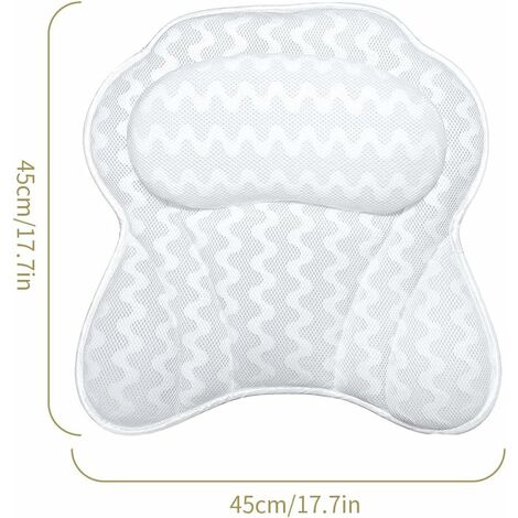 Oreiller de Bain Coussin de Baignoire Jacuzzi,Oreiller de Spa en Grande ...