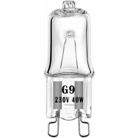 Lot de 4 Ampoule halogène G9 Pour Four Oven 40W 230V Ampoule à ...