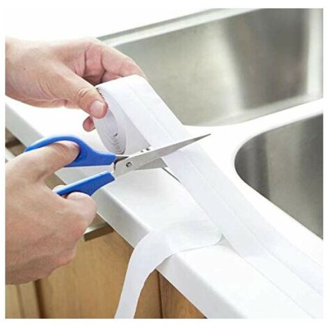 Bande d'Étanchéité,2 Rouleaux Bande de Douche Bande+2 Outil de ...