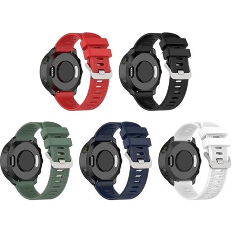 Bracelet de rechange en silicone pour Garmin Forerunner 158/55