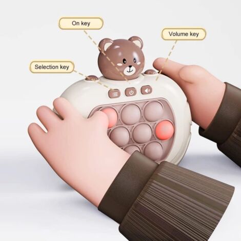 Jeu Pop It - Jeu lumineux Pop It Pro Jeu de poussée rapide Fidget ...