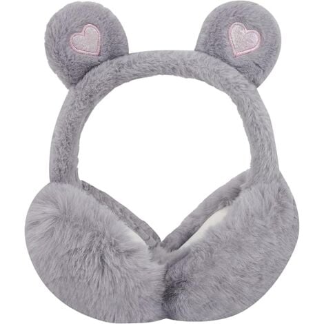 Cache-oreilles chauds, cache-oreilles chauds pliables de dessin animé ...