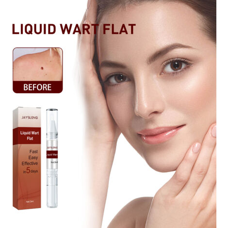 Stylo liquide pour enlever les verrues Élimination des grains de beauté ...