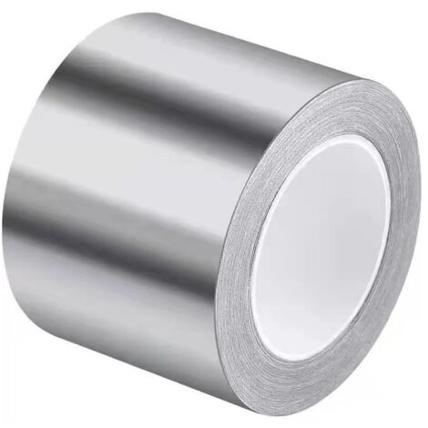 Rouleau de ruban adhésif en aluminium argenté réfléchissant pour ...