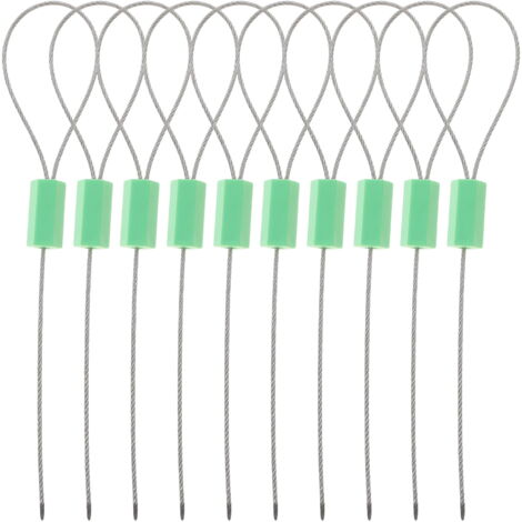 Lot de 10 joints de câble autobloquants, attache inviolable, étiquette ...