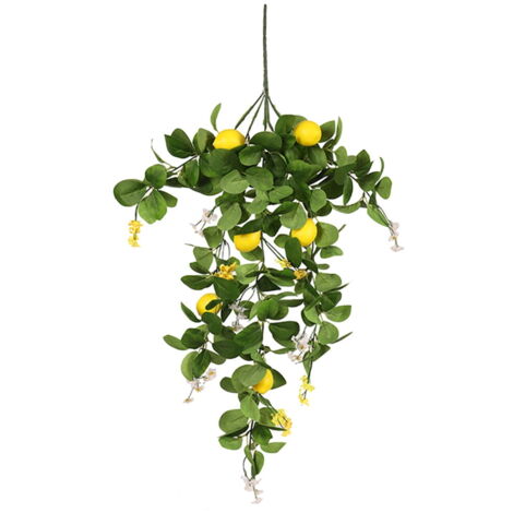 Branche de citron artificielle pour la maison Décor de citron avec des ...