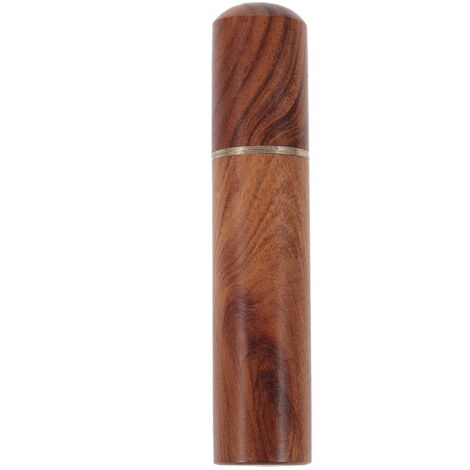 tube de rangement pour cure-dents en bois de santal, support portable ...