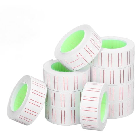 30 rouleaux 15000 étiquettes, papier pour étiquettes de prix, papier ...