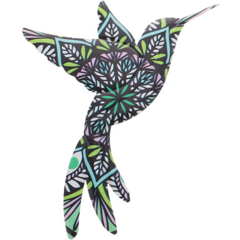 Décoration murale en métal en forme de colibri Décoration murale ...