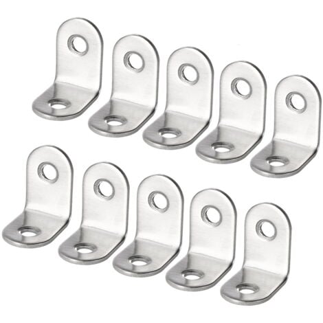 Supports d'angle en acier inoxydable de grande dureté, petits supports ...