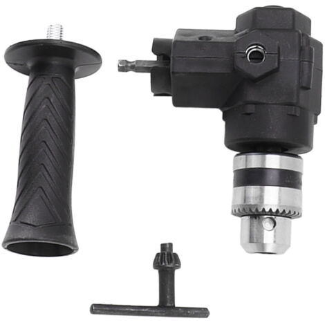 Accessoire de perceuse à angle droit, accessoire d'extension de coude à ...