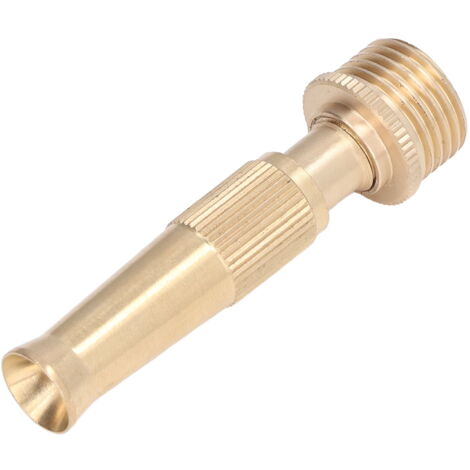 Buse de tuyau d'arrosage, buse de tuyau d'arrosage G1/2 filetage externe résistant à haute ...