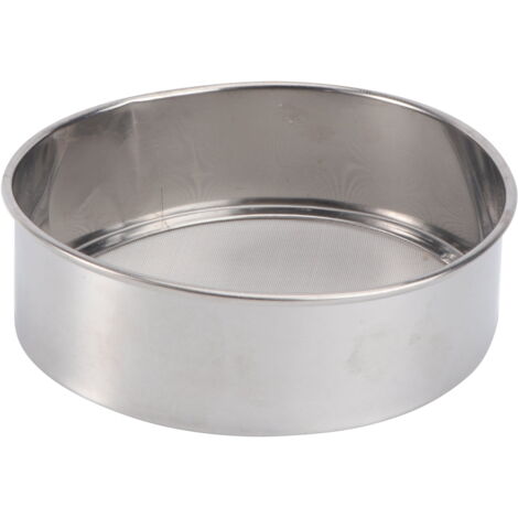 Tamis à farine à mailles fines de cuisine en acier inoxydable, filet ...