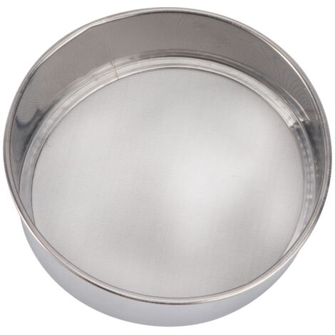 Tamis à farine à mailles fines de cuisine en acier inoxydable, filet ...