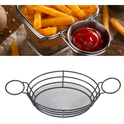 Panier à frites en acier inoxydable 304 de qualité alimentaire, style ...